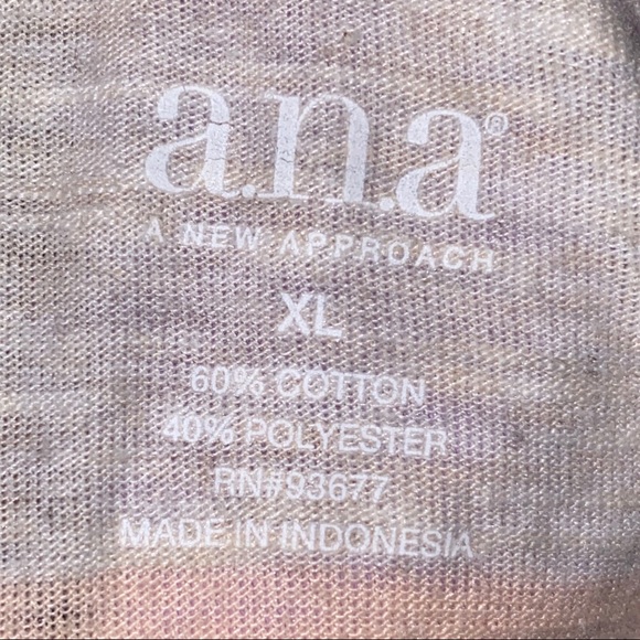 a.n.a | Tops | Ana Size Xl Womens Striped Blouse | Poshmark